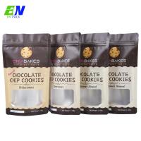 China Great Price Food Packaging Stand Up Pouches With Zipper And Window for sale