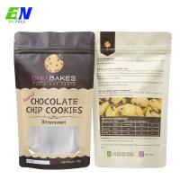 China Great Price Food Packaging Stand Up Pouches With Zipper And Window for sale