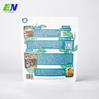 China Customized Biodegradable Kraft Stand Up Pouch  PLA Material Food Pouch With Zipper for sale