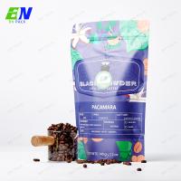 China Bn Coffee Packaging Bag  PET PE Stand Up Pouch With Zipper for sale