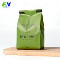 China Customized Coffee Beans Packaging Bags Side Gusset Pouch  250g for sale