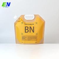 China 1L spout pouches special shape stand up bags with plastic handle for liquid jelly beverage food laundry detergent for sale