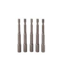 China Strong Magnetic Nut Driver Set 1/4'' 65MM 5pcs with CRV Material Bubble Shell Packaging for sale