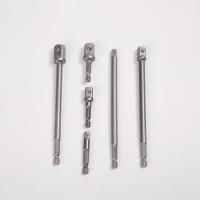 China Electric CRV Material 3/8'' 150MM 6 Inch and 2 Inch Socket Adapter Set Custom Design for sale