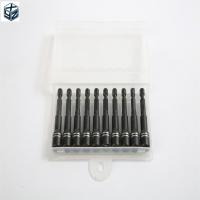China ODM supported supply 6.35 hexagon CRV steel magnetic nut driver set in PE plastic box for sale