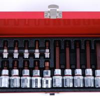 China Precision Machining  S2 18pcs Steel Box Bits Set For Hand Electric Tools for sale