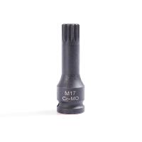 China Strong and Durable 8 pcs CR-MO M5 Hex Size Impact Socket Set for Hand Electric Tool for sale
