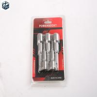 China CRV Material 9mm*65mm*5PC Magnetic Nut Driver Set for 1/4in Drive for sale