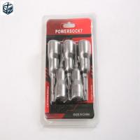 China Great Heat Treatment CRV Material 6.35 Hexagon 12mm*65mm*5PC Nut Driver Set for sale