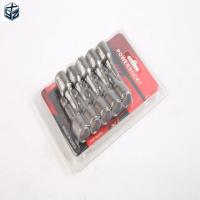 China Natural Finish CRV Material 6.35 Hexagon 10mm*48mm*10PC Strong Magnetic Nut Driver Set for sale