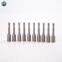 China Natural Finish CRV Material 6.35 Hexagon 10mm*48mm*10PC Strong Magnetic Nut Driver Set for sale