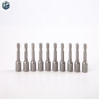 China 6.35 hexagon 8mm*42mm*10PC CRV Magnetic Nut Driver Set with Strong Magnetic Features for sale