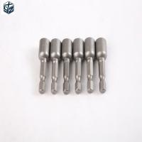China 6.35 hexagon 8mm*42mm*10PC CRV Magnetic Nut Driver Set with Strong Magnetic Features for sale