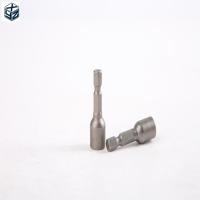 China 1/4in Drive Size CRV Material 6.35 Hexagon 9mm*42mm*10PC Strong Magnetic Nut Driver Set for sale