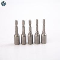 China CRV Material 6.35 Hexagon 10mm*42mm*10PC Magnetic Nut Driver Set for Strong Magnetic for sale