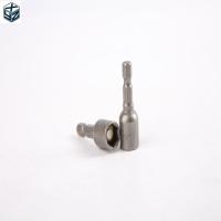 China CRV Material 6.35 Hexagon 10mm*42mm*10PC Magnetic Nut Driver Set for Strong Magnetic for sale