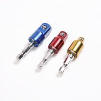 China Hand and Electric Tools 1/4'' 54MM CRV Material Colorful Universal Socket Adapterset for sale