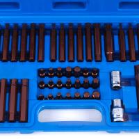 China Multifunctional 48pcs S2 Plastic Box Bits Set in Natural Finish for Precision Machining for sale