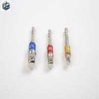 China CRV Chromium Vanadium Steel Silver 1/4'' 54MM Universal Socket Adaptor Set for Durable for sale