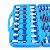China CRV Material H Type 30pcs Bit Socket Set 55MM To 200MM for sale
