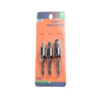 China CRV Black Chrominum Vanadium Steel Universal Socket Adaptor Set with Blister Package for sale