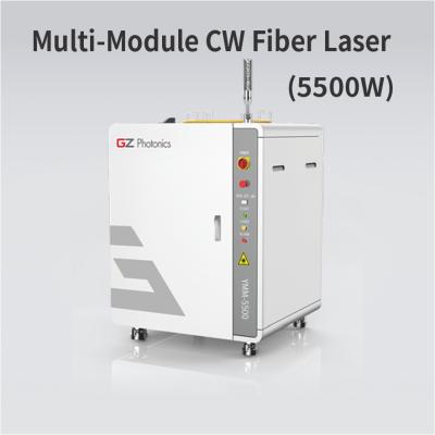 China High Efficiency 5500W CW Fiber Laser Multi Module With Cabinet Type for sale