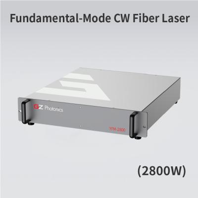 China 14μm Fundamental Mode CW Fiber Laser 2800W For High Precision Welding for sale