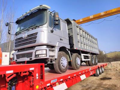 China Shacman 8x4 375hp Front Lifting Tipper Truck 5-10ton Construction Dump Truck for sale