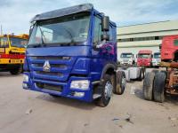China Sinotruk HOWO 6x4 Used Tractor Truck 351-450hp Euro 2/3/4/5 with GCC Tire Certification for sale