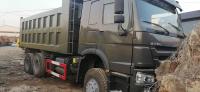 China SINOTRUK HOWO 6x4 Used Dump Truck 10 Tires Gray 351-450hp Euro 3 for sale
