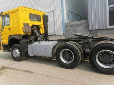 China Yellow DOT Certified Sinotruk HOWO 6x4 10 Wheeler Tractor Truck 375hp Euro II-V for sale