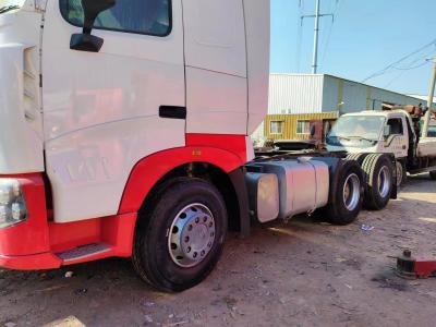 China Sinotruk Howo A7 6x4 Used Tractor Head Truck 351-450hp Euro 2-5 Diesel for sale