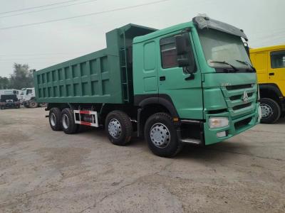 China Sinotruk HOWO 8x4 Used Dump Truck 375HP Weichai Engine 41-50 Ton Capacity for sale