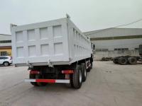 China Sinotruk HOWO 8x4 Used Dump Truck 375HP 12.00R20 Tires Front Lifting Style for sale
