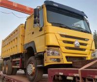 China Sinotruk HOWO 6x4 Secondhand Dump Truck 371hp Euro 3 4 5 10 Tires Front Lifting for sale