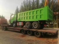 China HOWO 375HP 6x4 Dump Truck 40Ton Loading Capacity Tubeless Tire Design for sale