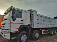 China HOWO E7 8x4 Tipper Dump Truck 30 Ton Capacity Manual Transmission Dump Truck for sale