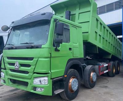 China Sinotruk HOWO 8x4 Dump Truck 336hp Euro II Manual Transmission 30 Ton GVW for sale