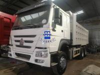 China Sinotruck HOWO 6x4 Secondhand Dump Truck 12R22.5 Tire Manual Transmission 30 Ton for sale