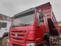 China Sinotruck HOWO 6x4 Secondhand Dump Truck 12R22.5 Tire Manual Transmission 30 Ton for sale