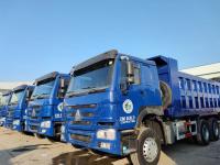 China Used Sinotruk HOWO 6x4 Heavy Dump Truck 30-40 Ton Capacity 12.00R20 Tires DOT Certified for sale