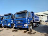 China Used Sinotruk HOWO 6x4 Heavy Dump Truck 30-40 Ton Capacity 12.00R20 Tires DOT Certified for sale