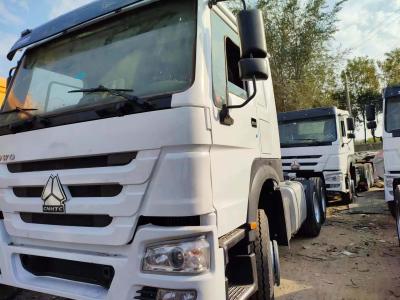 China Used Sinotruk HOWO 6x4 Tractor Truck 351-450hp RHD Euro 2 Diesel with 12.00R20 Tires for sale
