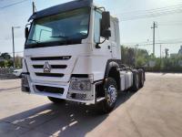 China Used Sinotruk HOWO 6x4 Tractor Truck 351-450hp RHD Euro 2 Diesel with 12.00R20 Tires for sale