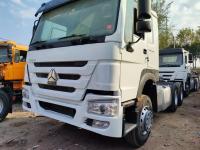 China Used Sinotruk HOWO 6x4 Tractor Truck 351-450hp RHD Euro 2 Diesel with 12.00R20 Tires for sale