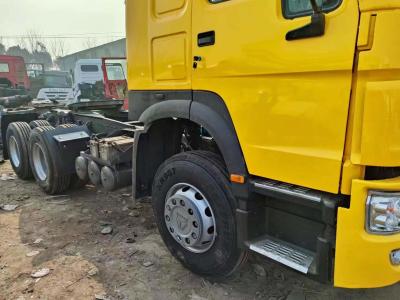 China Sinotruk HOWO 6x4 Tractor Truck 10 Wheels 351-450hp Used Heavy Duty Head Truck for sale