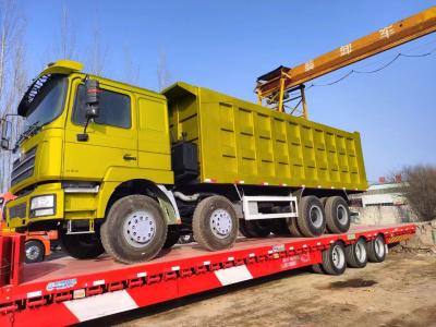 China Shacman 8x4 12 Wheels Used 50 Ton Heavy Dump Truck 375-430hp Euro II-V for sale