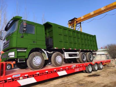 China Shacman 8x4 12 Wheels Used 50ton 60ton Heavy Dump Truck Manual Transmission 375-430hp for sale