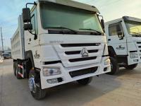 China Used Sinotruk HOWO 6x4 Dump Truck 351-450HP 30-40T Capacity White 10 Wheeler for sale