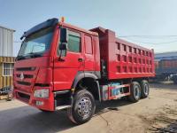 China Sinotruck HOWO 6x4 Dump Truck 371HP HC16 Dual Rear Axle Front Lifting 50-60 Ton for sale